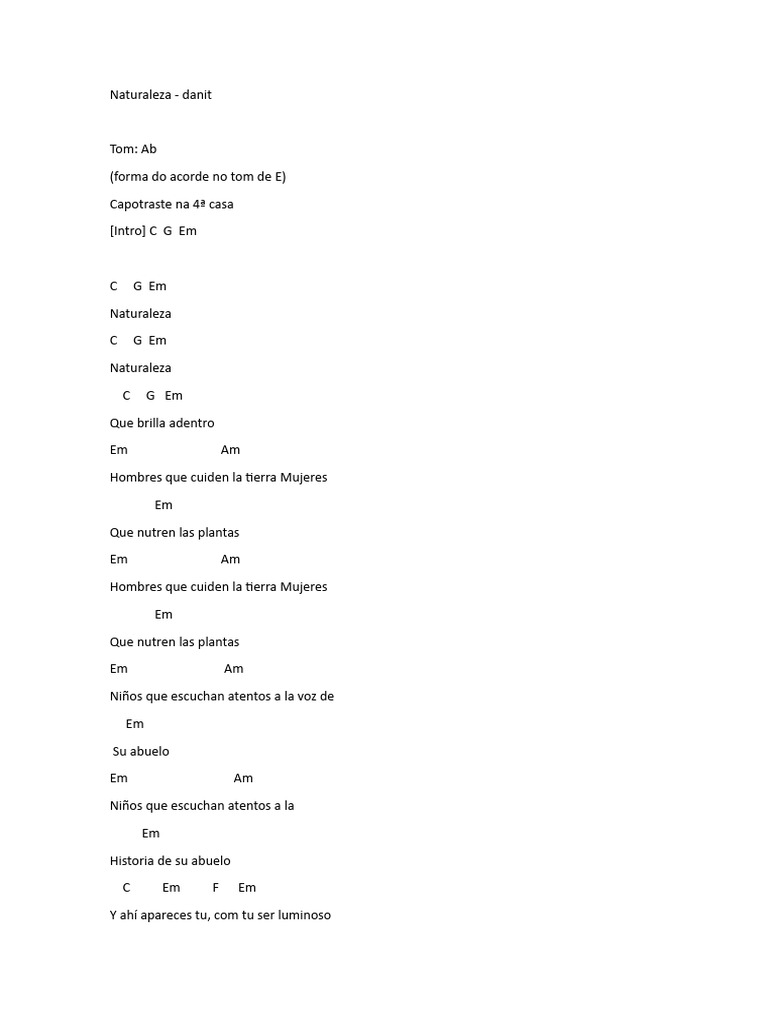Naturaleza - Danit | PDF | Artes Linguísticas e Disciplina | Poesia