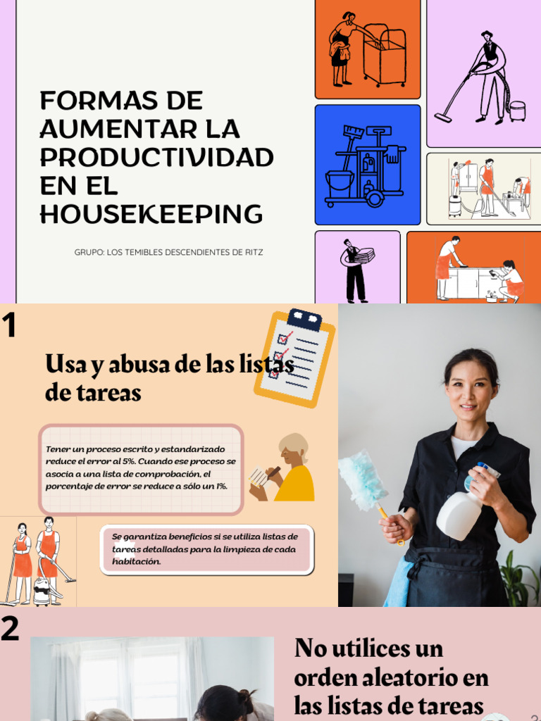 Formas de aumentar la productividad en el housekeeping | PDF | Hotel