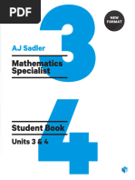 New Century Maths Advanced Stage 10 | PDF