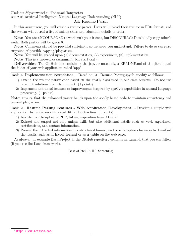 AI-Powered Resume Parser Project | PDF | Art