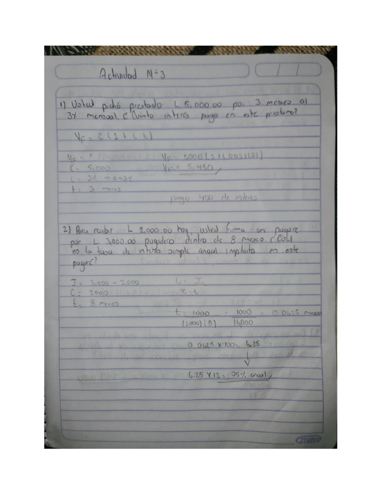 Actividad III-Ejercicios Prácticos | PDF