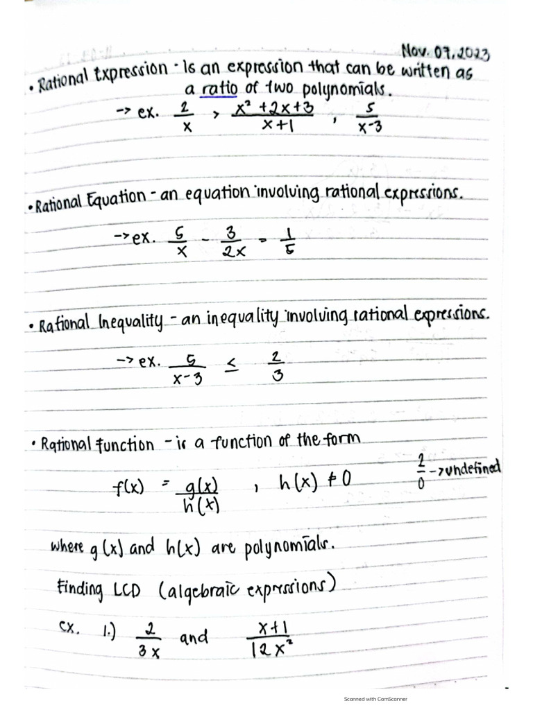 Aguanta Gen Math Notes | PDF