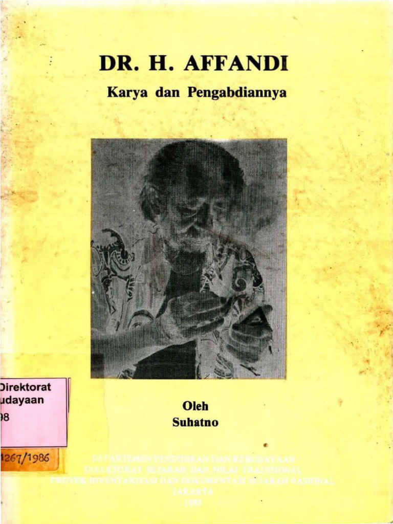 Dr. H. Affandi Karya Dan Pengabdiannya | PDF