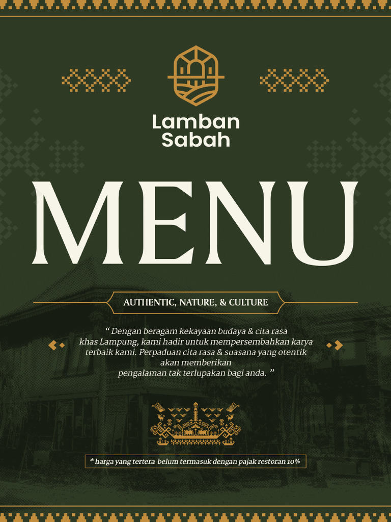 Lamban Sabah Menu | PDF