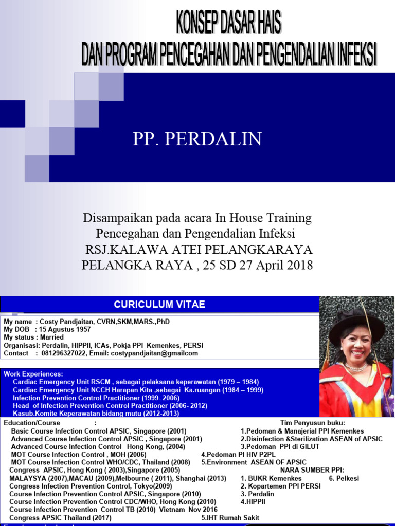 Konsep Dasar Hais Dan Program Ppi New | PDF | Medical Statistics | Health Policy