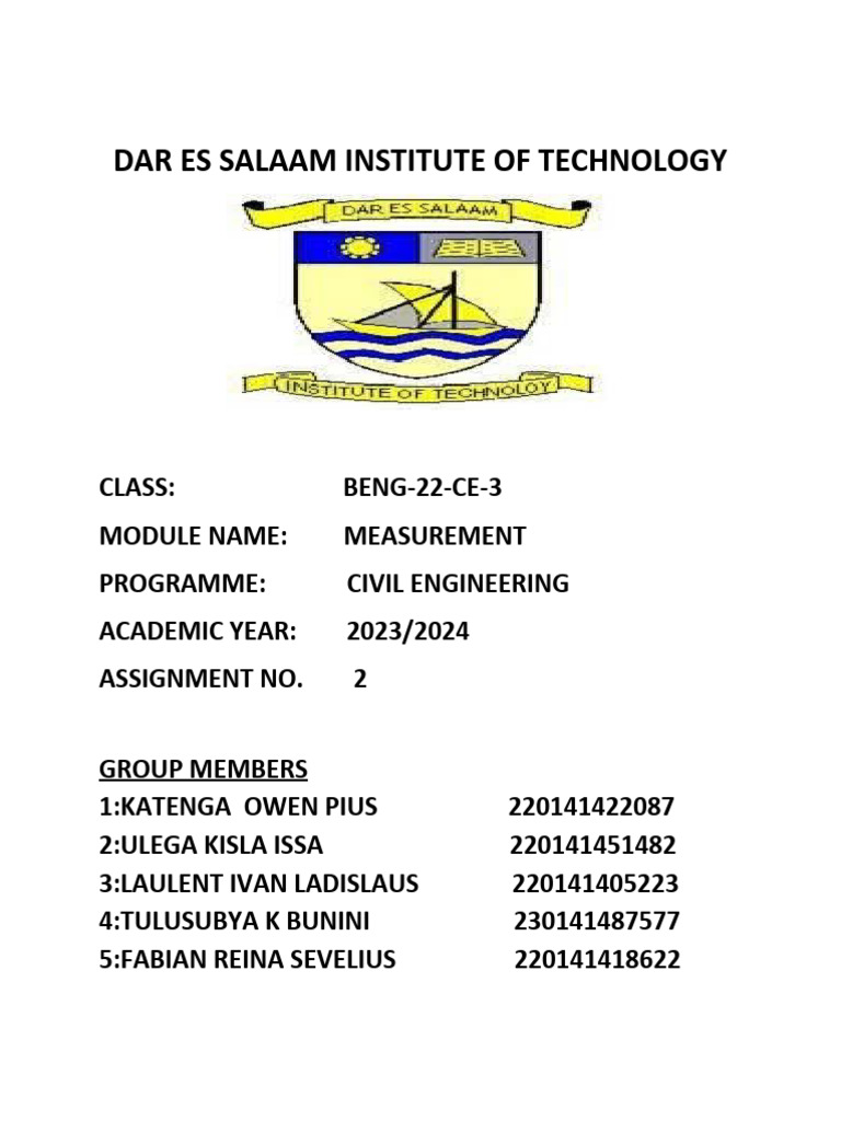 Ivan Measurement Assignment | PDF | Concrete | Length