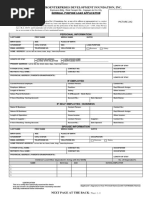 OMB Form 1 - Application For Ombudsman Clearance | PDF | Privacy | Business