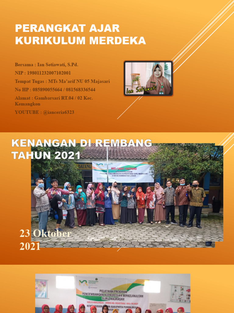 Perangkat Ajar Kurikulum Merdeka | PDF