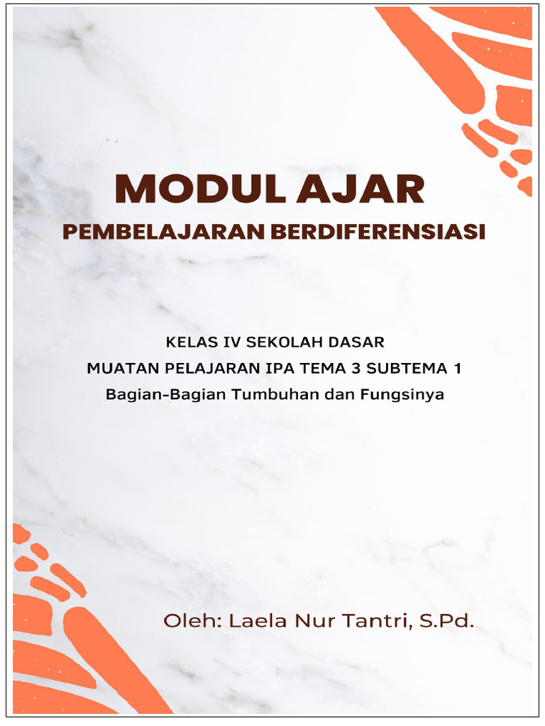 MODUL AJAR KELAS 4 SD by Ela | PDF