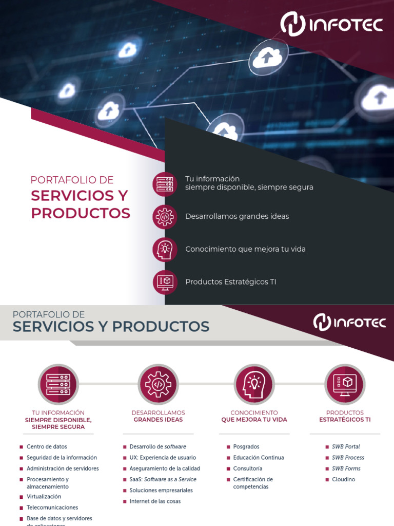 Portafolio Soluciones INFOTEC 2019 | PDF | Seguridad | La seguridad informática