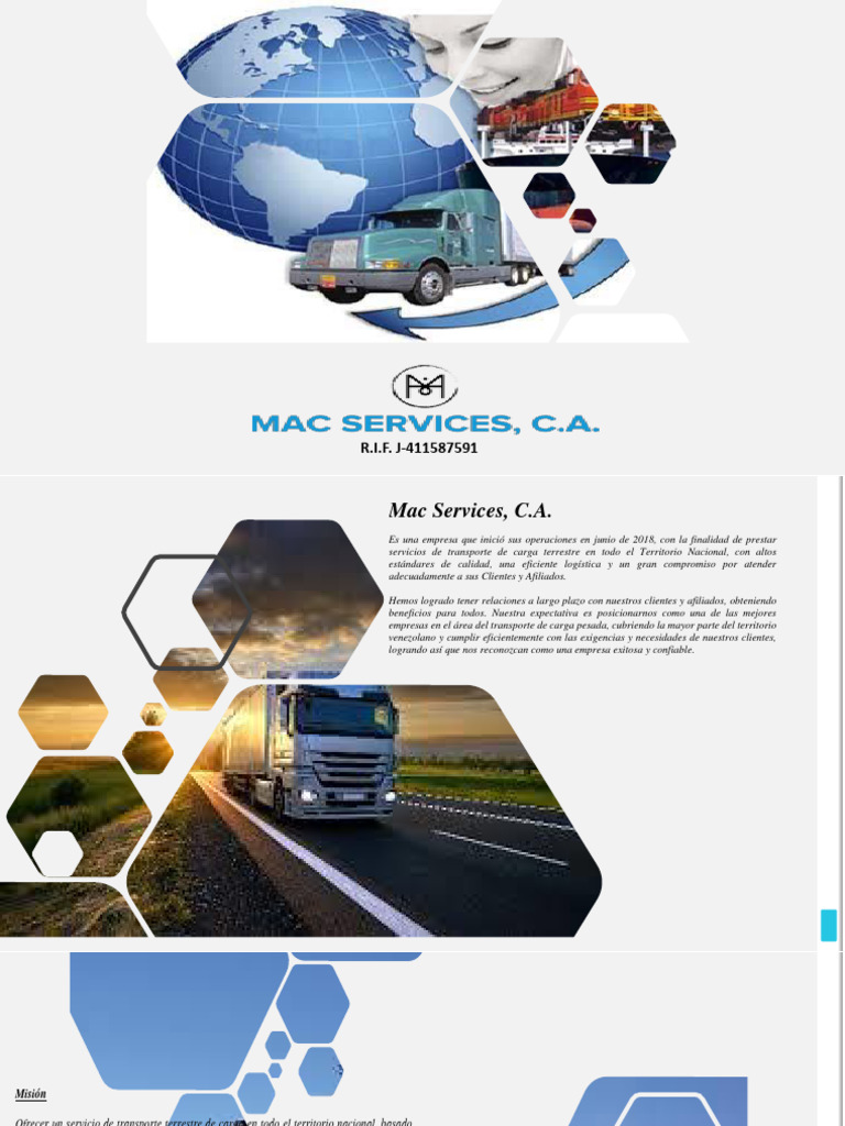 Presentación DOSIER | Descargar gratis PDF | Business | Transporte