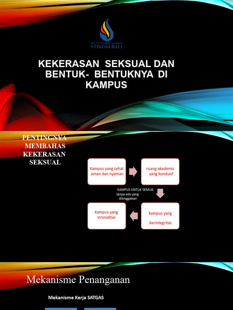 Kekerasan Seksual Dan Bentuk - Bentuknya Di Kampus | PDF