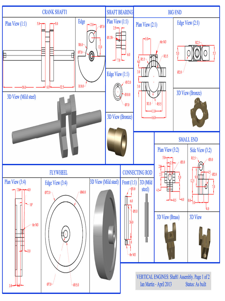 Shaft1 Assembly 1of2 | PDF
