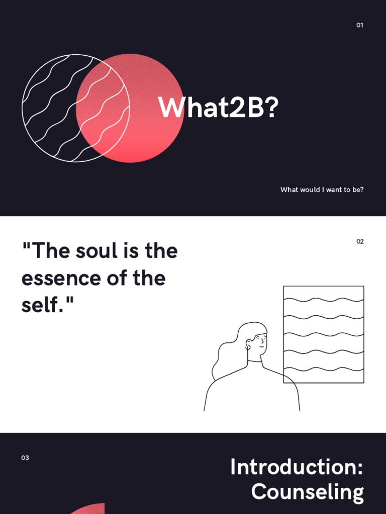 WHAT 2B? (What Is Counseling?) | PDF | Nonverbal Communication ...