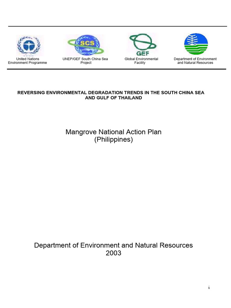 08 National Action Plan On Mangroves Bordering The South China Sea ...