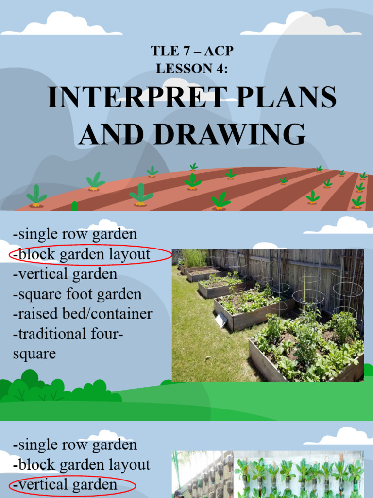 AGRI 7 LESSON 4 Interpret Plans and Drawing | Download Free PDF ...