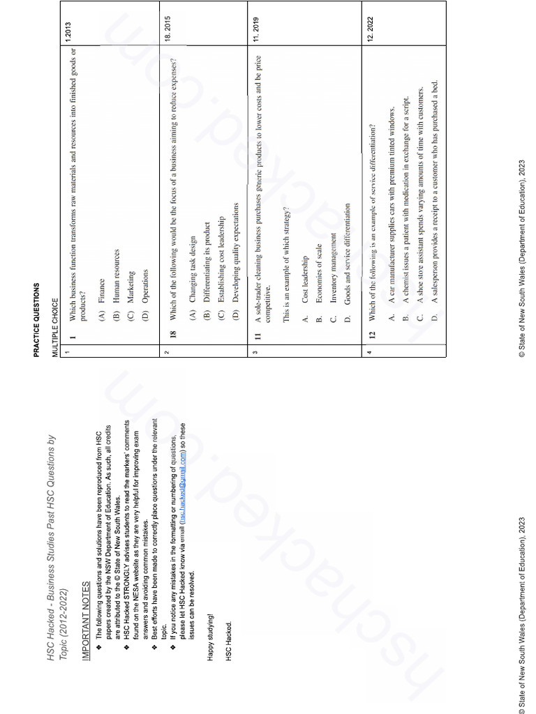 Operations Role 2 | PDF