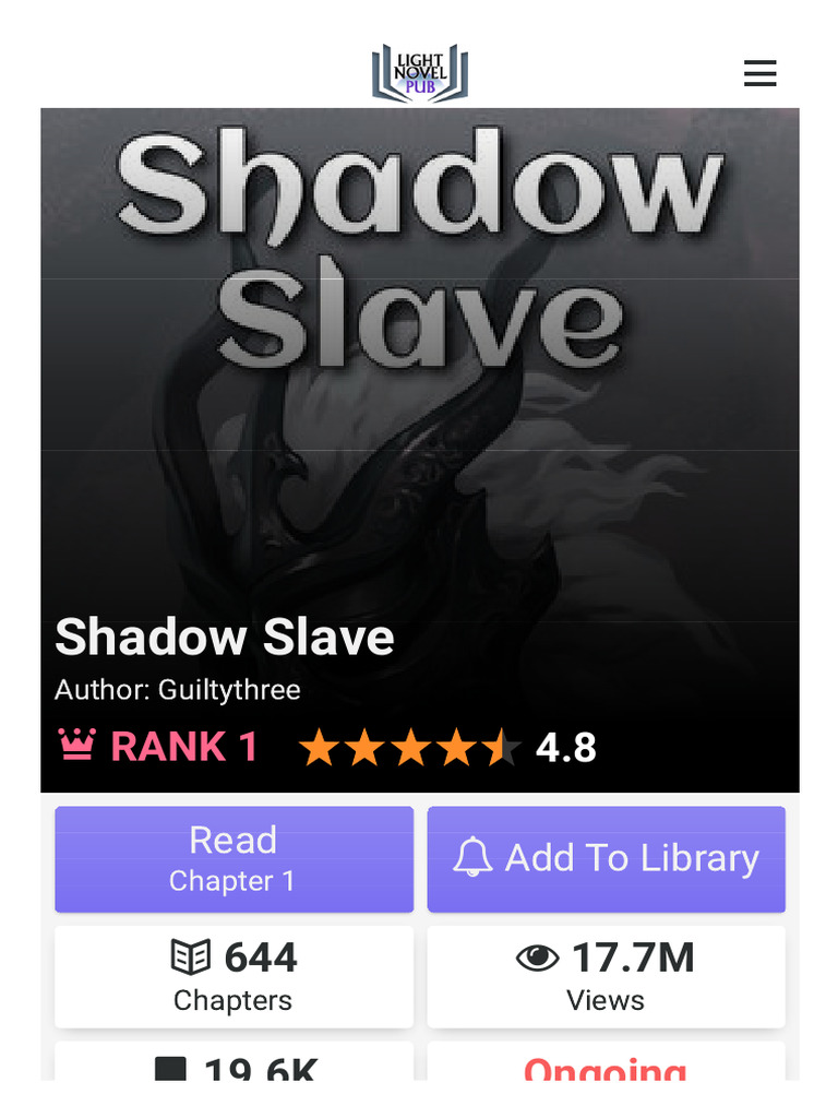 Shadow Slave Light Novel Pub | PDF | Romance Novels