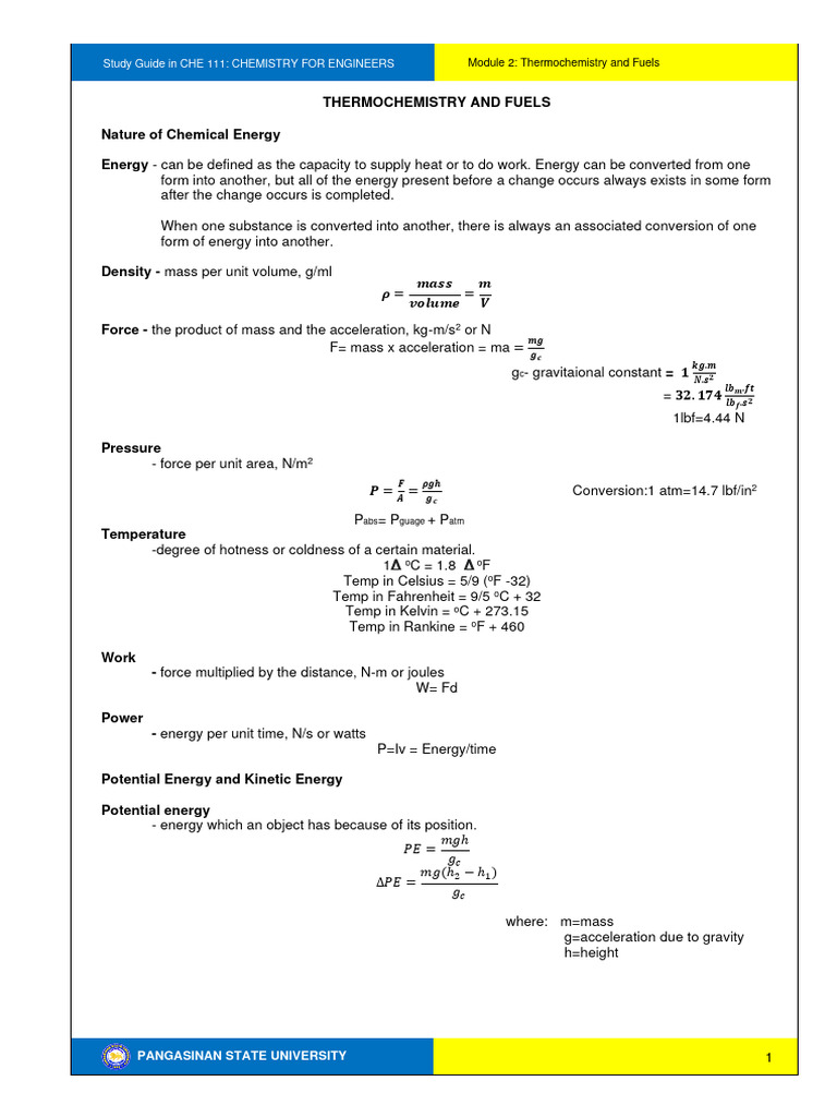 Chem101 Ho7 Pdf Heat Gases