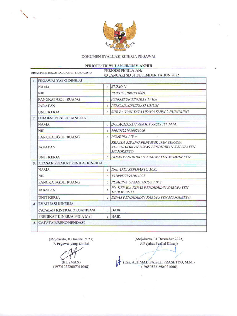 SKP 2022 Kusman | PDF