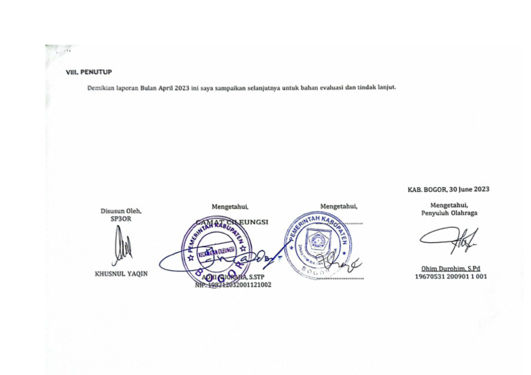 Khusnul 1 - APRIL | PDF