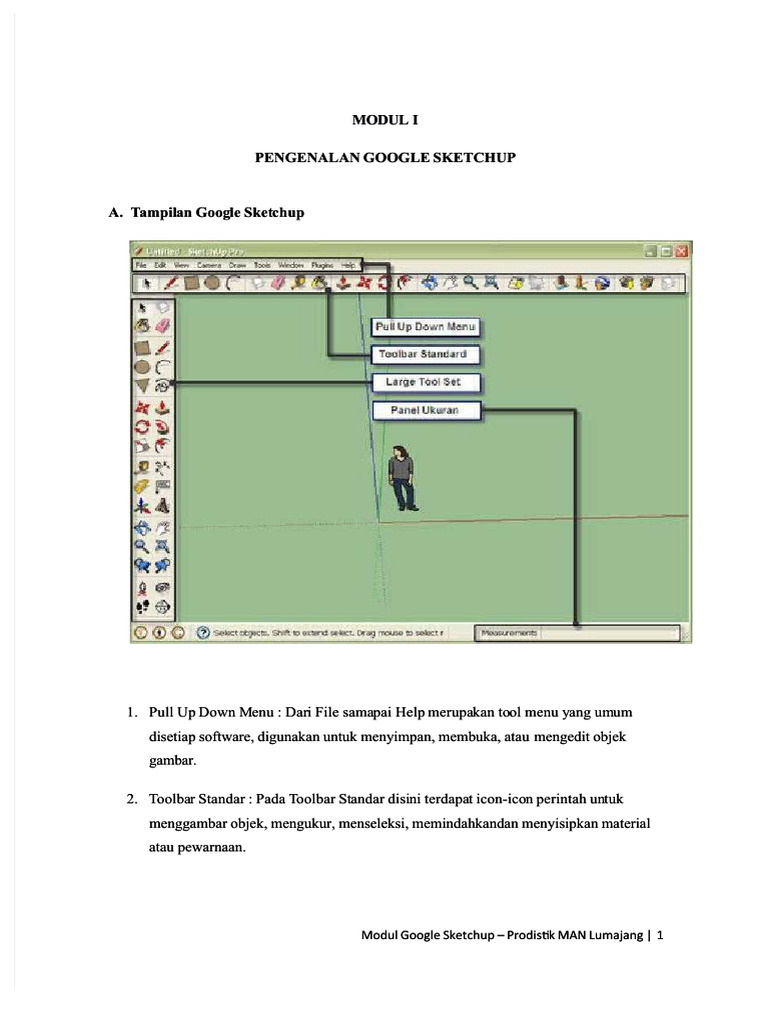 Modul Sketchup | PDF
