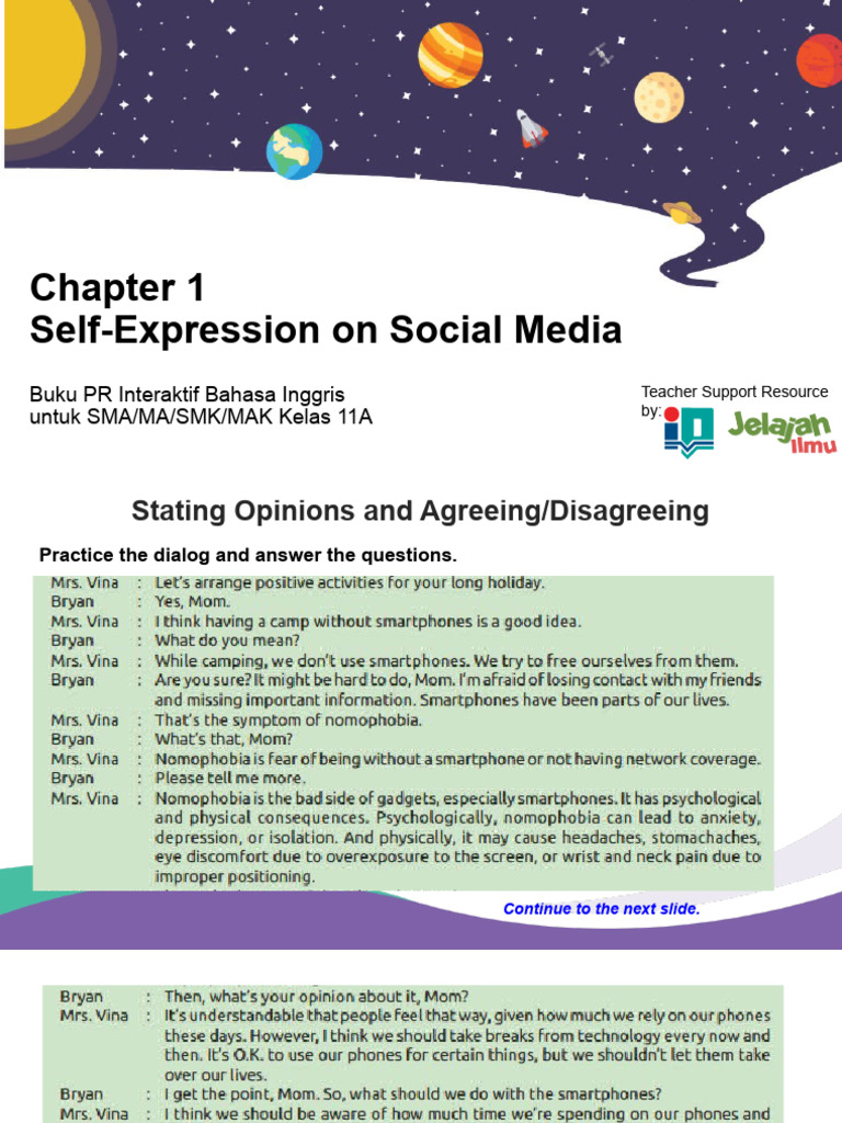 Social Media Self-Expression Guide | PDF | Question | Social Media