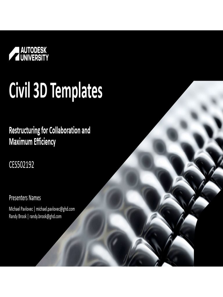 C3D Templates Restructuring For Collaboration and Maximum Efficiency ...