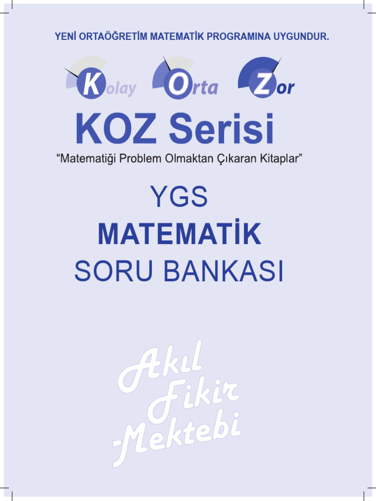 KOZ YGS Matematik Soru Bankasi | PDF