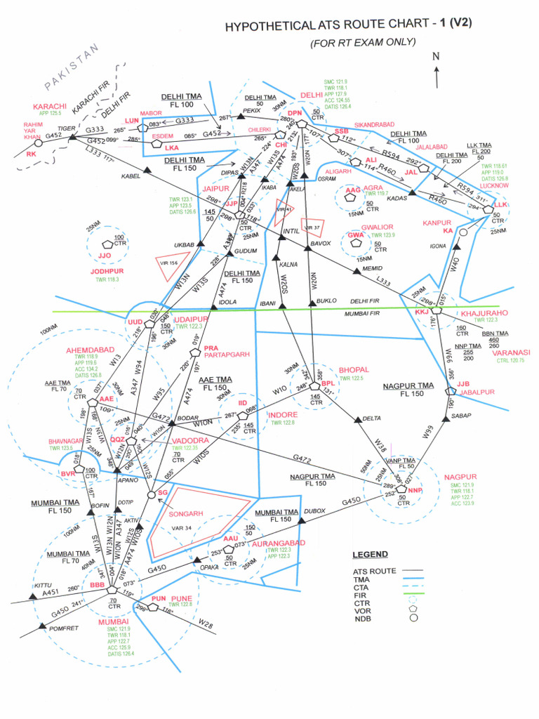 RTR Route Charts | PDF