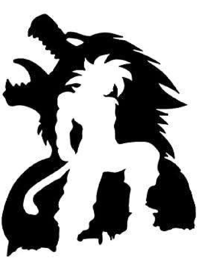 Goku Blanco y Negro | PDF