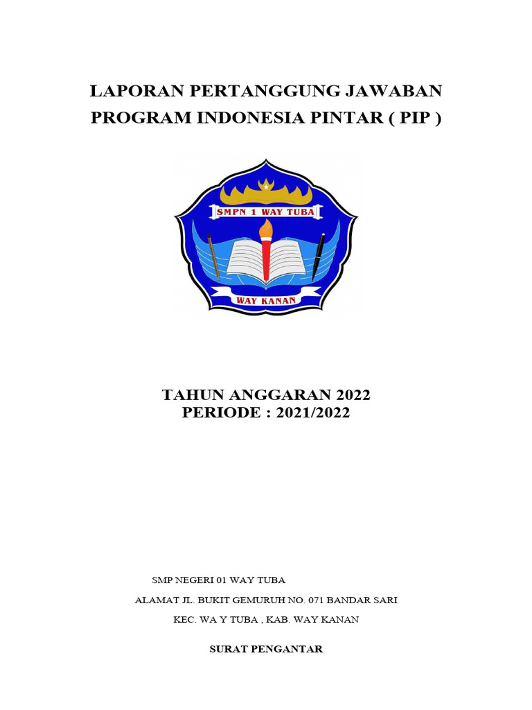 Format LPJ PIP SD-SMP | PDF