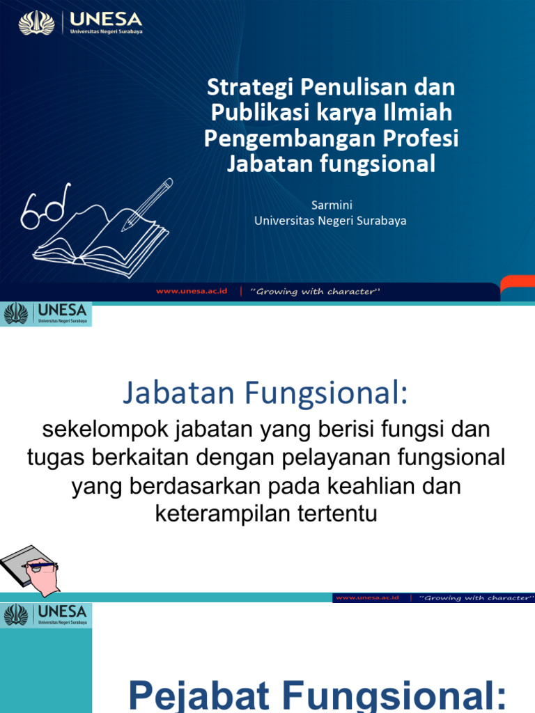 Sarmini Strategi Penulisan Dan Publikasi Karya Ilmiah Pdf