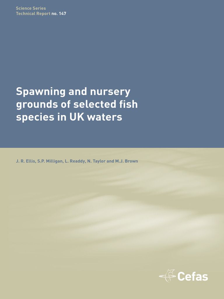 Spawning and Nursery Grounds - Techrep147 | PDF | Spawn (Biology) | Estuary