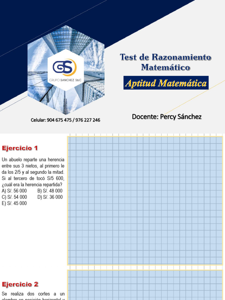 Repaso RM 1 Full Day 30 de Ago | PDF
