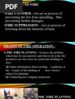 Principle of Fire Fighting | PDF | Fires | Firefighter