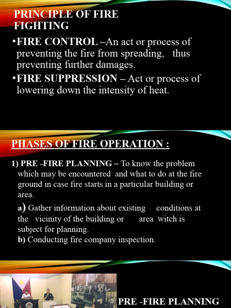 Phases of Fire Operation | PDF | Fires | Firefighter