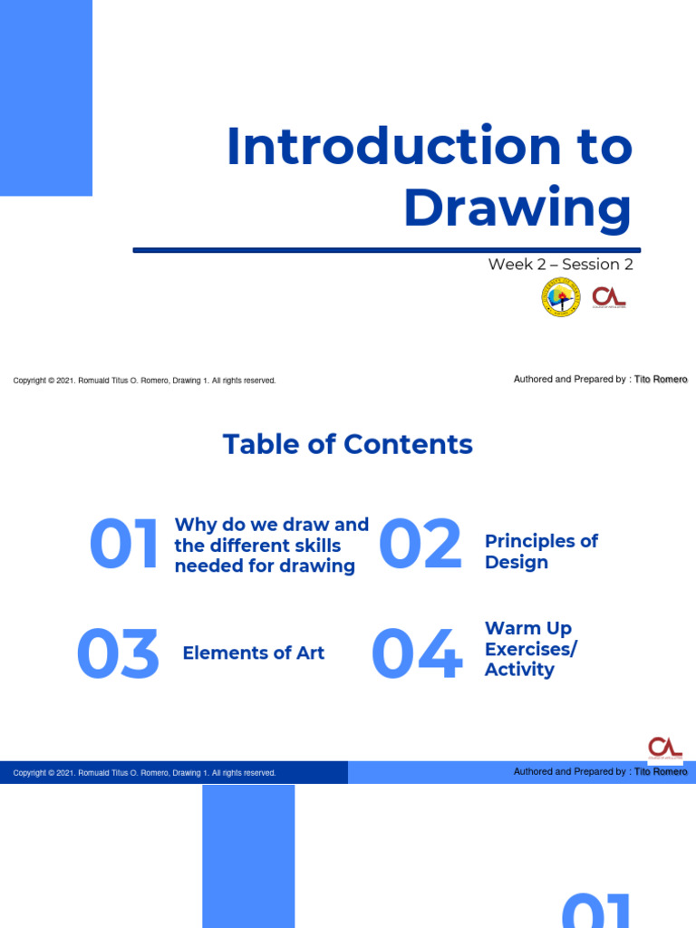 Introduction To Drawing | PDF | Drawing | Composition (Visual Arts)