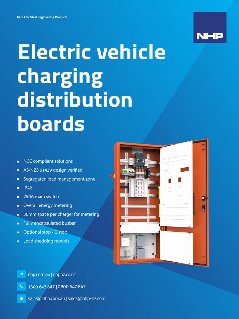 Electric Vehicle Charging Distribution Boards | PDF | Battery Charger ...