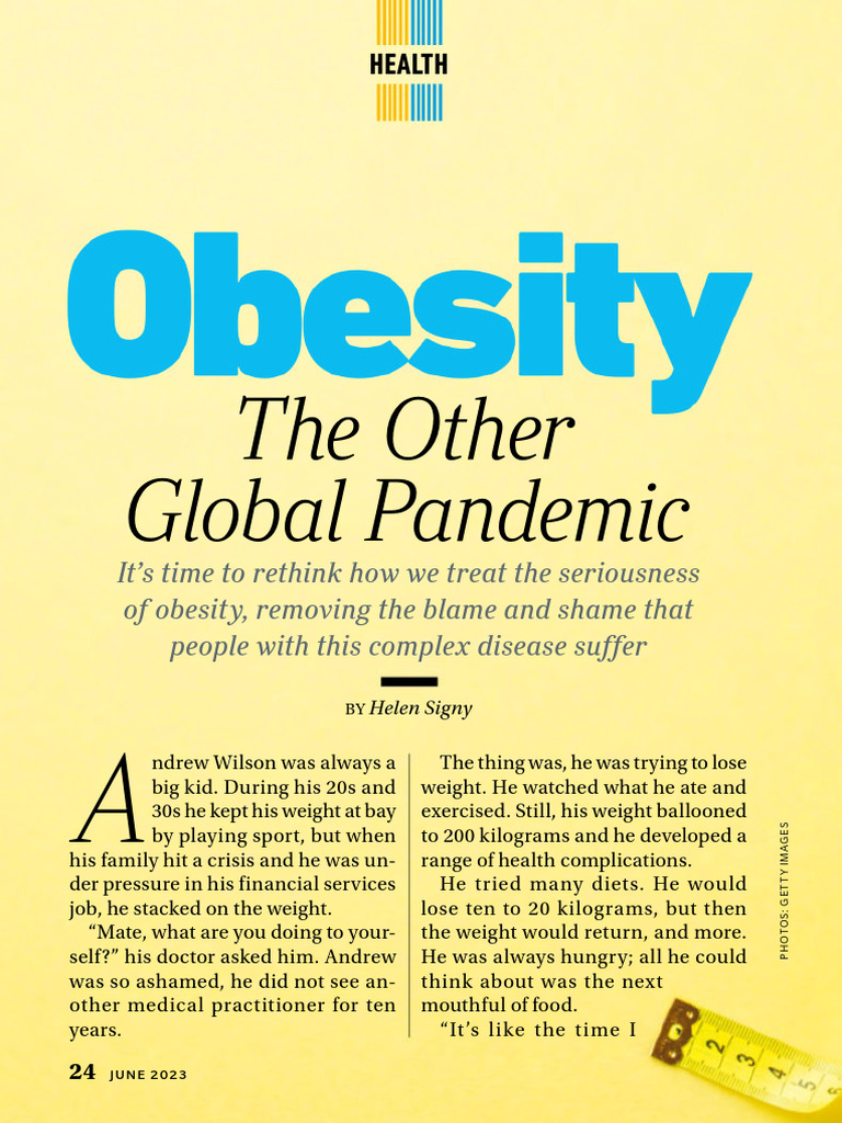 Obesity | PDF | Obesity | Malnutrition