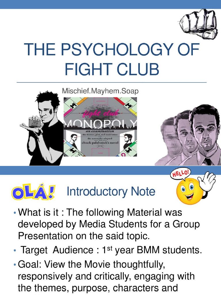 The Psychology of Fight Club | PDF