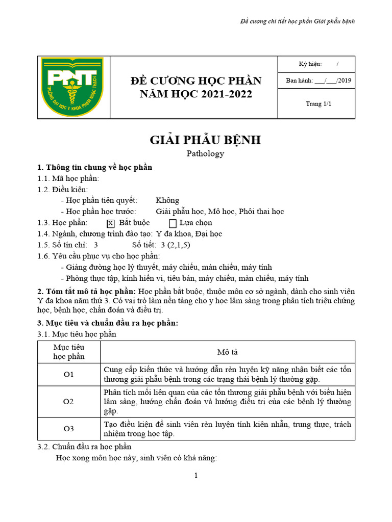 ĐỀ CƯƠNG HỌC PHẦN GPB | PDF
