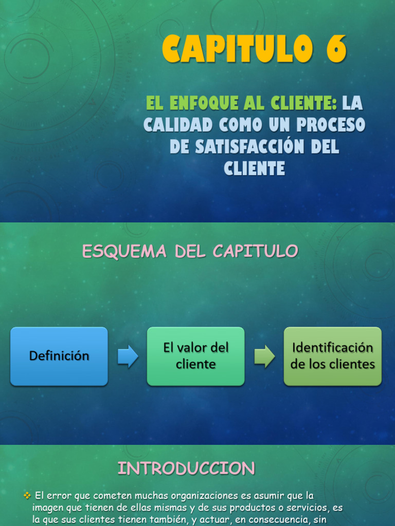 Satisfacción del Cliente y Calidad | PDF | Calidad (comercial) | Cliente
