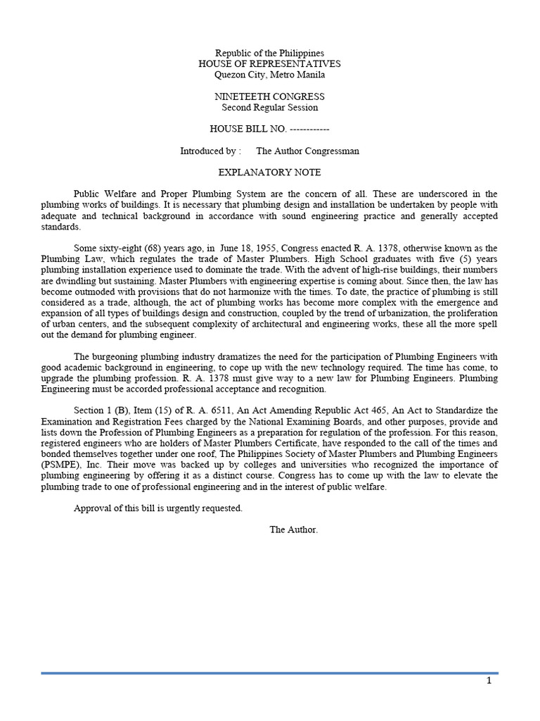 RA 1378 Revised - Proposed | Download Free PDF | Licensure | Engineer