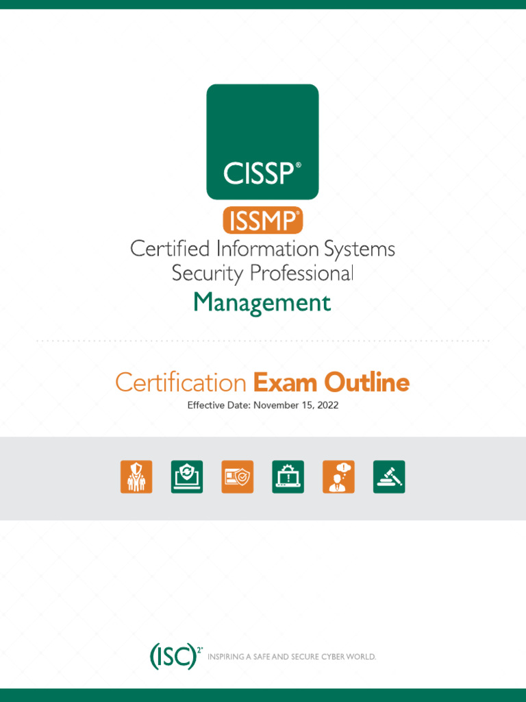 CISSP ISSMP Exam Outline November 2022 English | PDF | Computer ...