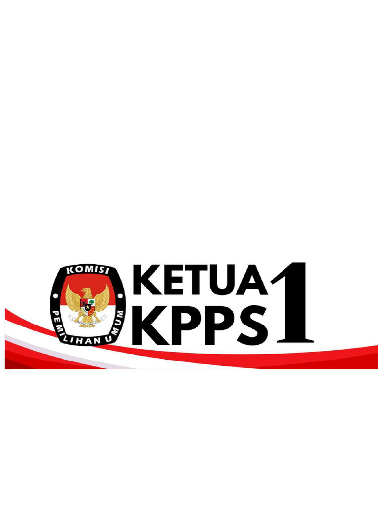 Template tulisan KPPS | PDF