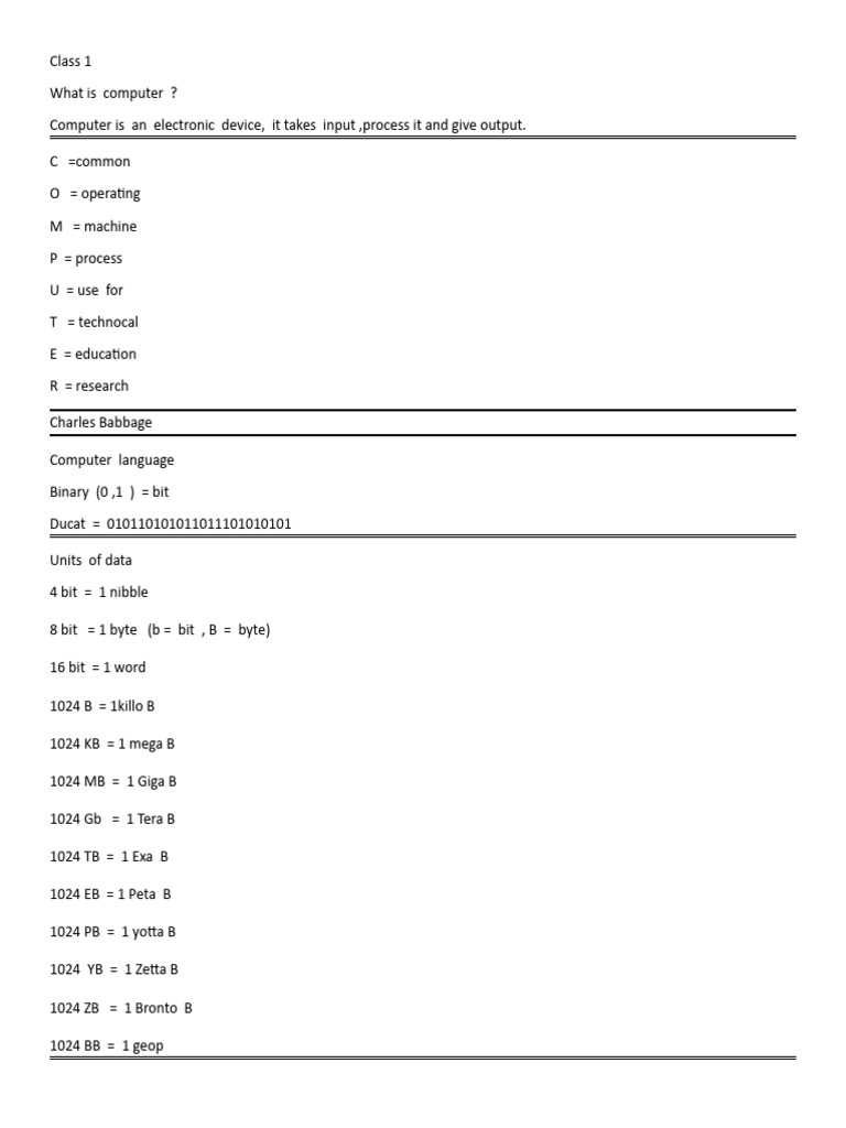 Class 1 Intro of Linux | Download Free PDF | Linux | Operating System