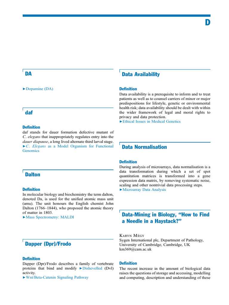 DA Data Availability | Download Free PDF | Protein Folding | Amyloid