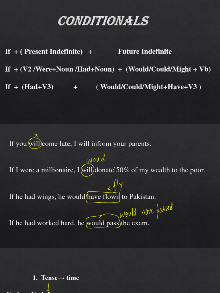 120) @ImTgLoki Lecture - 54 Conditionals @TgLokii | PDF | Syntax | Languages