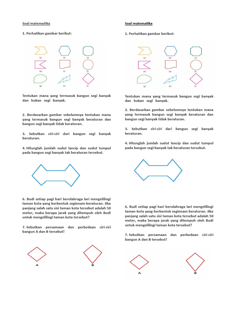 Soal Matematika | PDF | Metode & Bahan Ajar